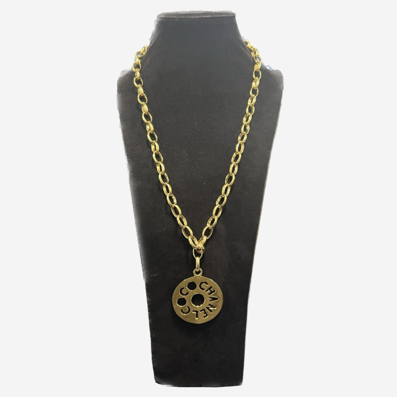Collier Coco Chanel vintage occasion certifiée authentique