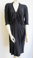 Robe LANVIN noire - VALOIS VINTAGE PARIS