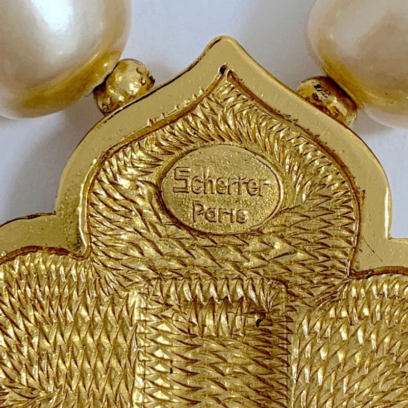 Collier JEAN LOUIS SCHERRER - Du Vintage Luxe pas cher